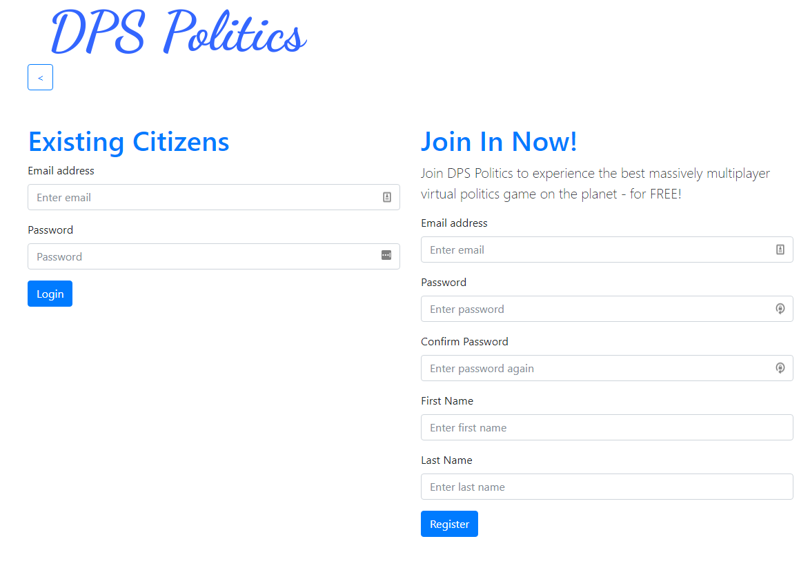 New Political Simulator Launched by DPS Apps – DPS Computing